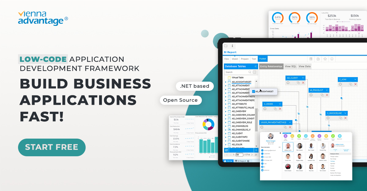 Low-code Framework Tools | VIENNA Advantage Low-code Framework Tools | VIENNA Advantage